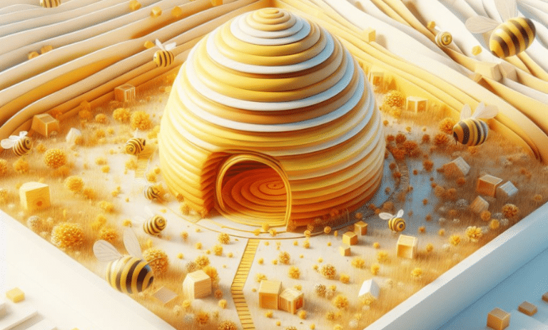 Exploring The Intricate World Inside Of A Beehive