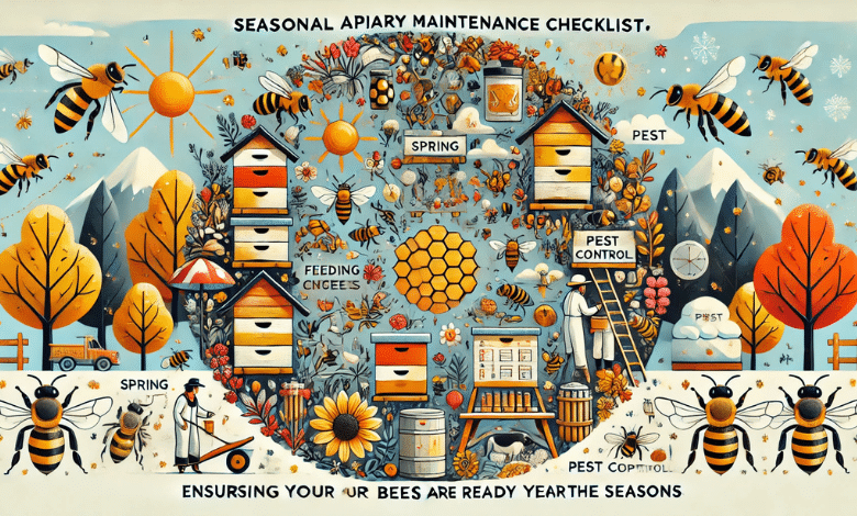Seasonal Apiary Maintenance Checklist Ensuring Your Bees Are Ready Year ...